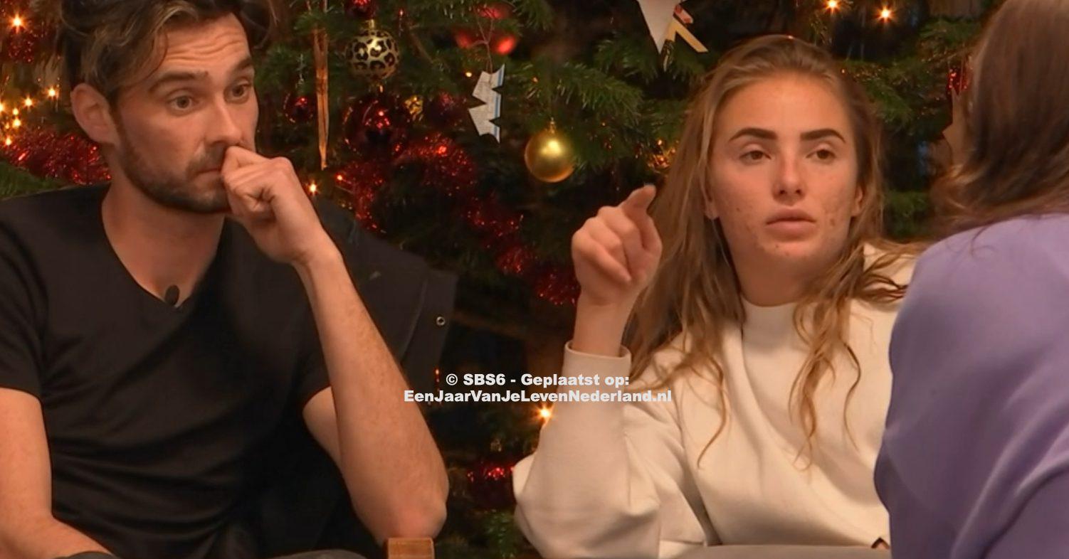 Jeffrey, Kim D en Zoë hebben een tactisch gesprek over een eventuele eliminatie ...