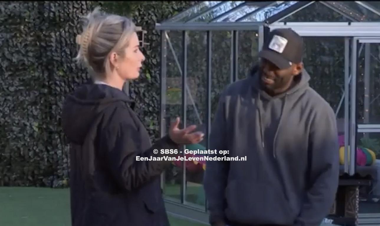 Isaac verteld Babette dat een groot deel het plan heeft om op Rupert te gaan tijdens een ...